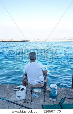 Fishing Back Images, Illustrations & Vectors (Free) - Bigstock