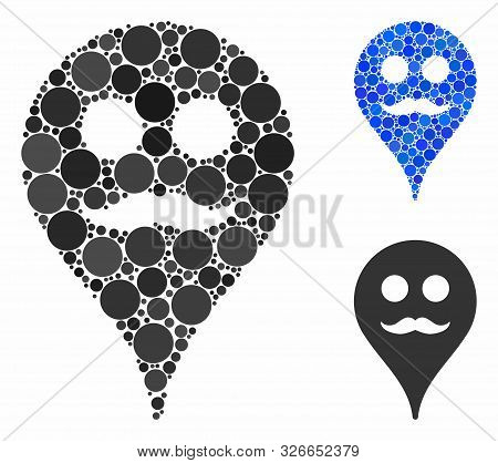 Gentleman Smiley Map Vector & Photo (Free Trial) | Bigstock