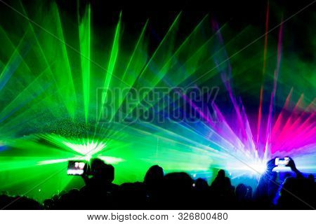 Colorful Laser Show Image & Photo (Free Trial) | Bigstock