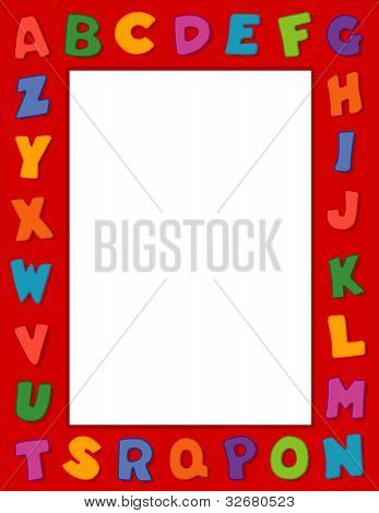 Alphabet Frame Copy Vector & Photo (Free Trial) | Bigstock