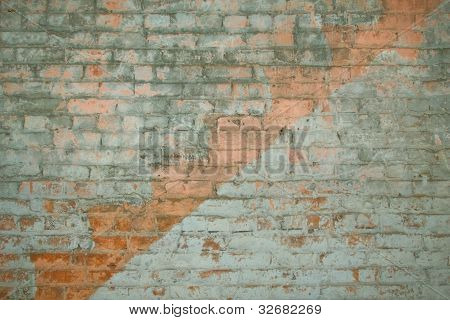 Vintage Staircase Brick Impression - Stock Image - Everypixel