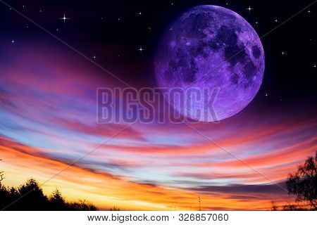 Full Moon Background Image & Photo (Free Trial) | Bigstock