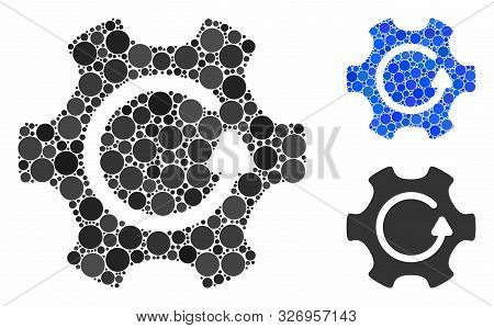 Rotate Gear Vector & Photo (Free Trial) | Bigstock