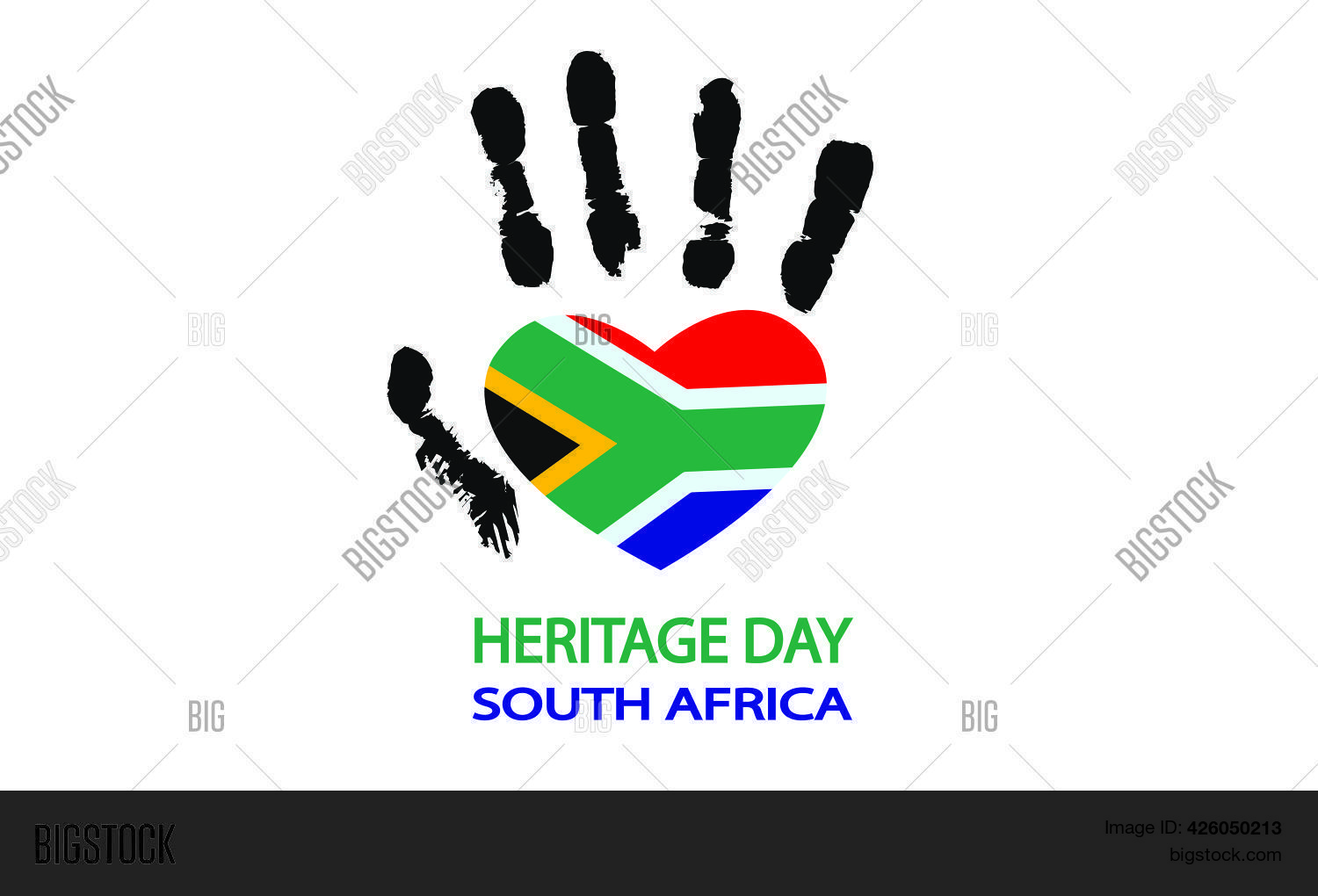 Hand Flag South Vector & Photo (Free Trial) | Bigstock