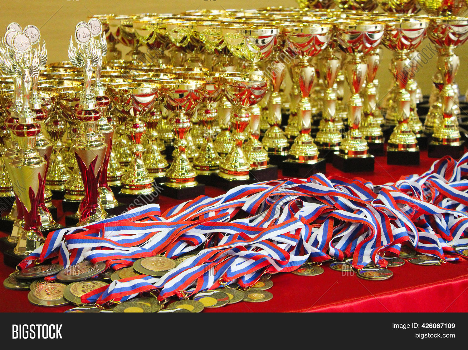 Cups Medals Awarding Image & Photo (Free Trial) | Bigstock