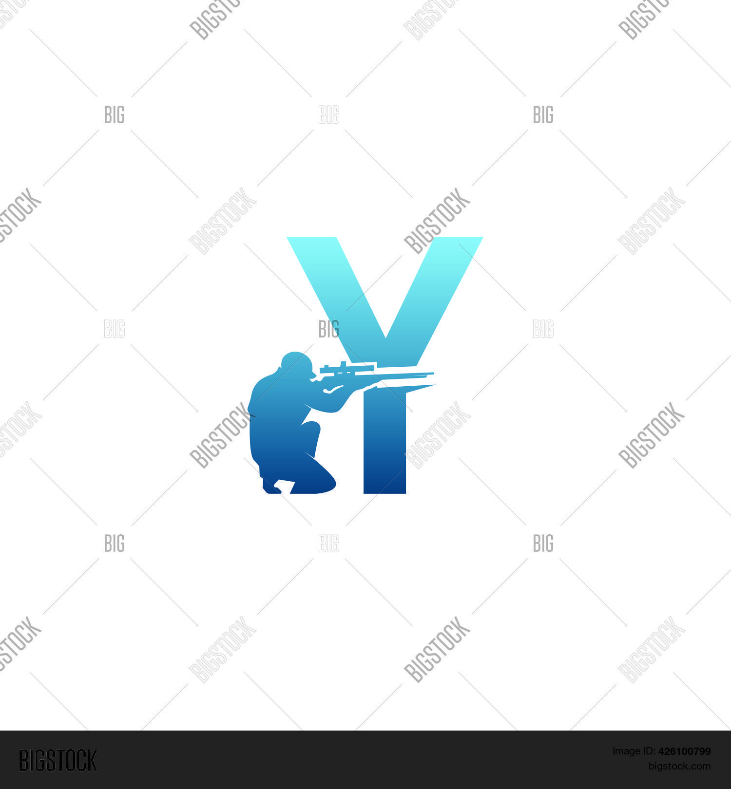 Letter Y Sniper Icon Vector & Photo (Free Trial) | Bigstock