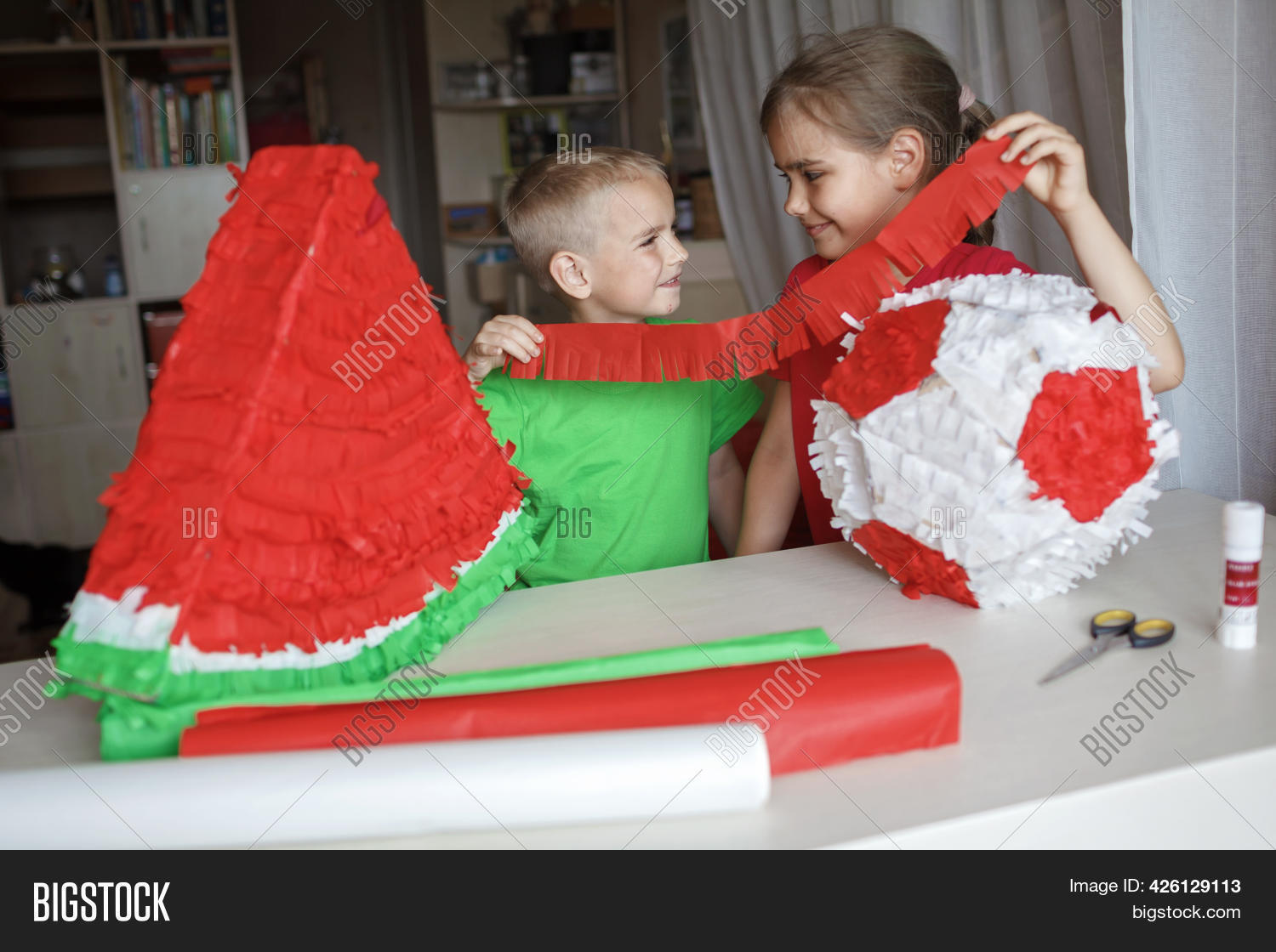 Kids Doing Pinata Image & Photo (Free Trial) | Bigstock