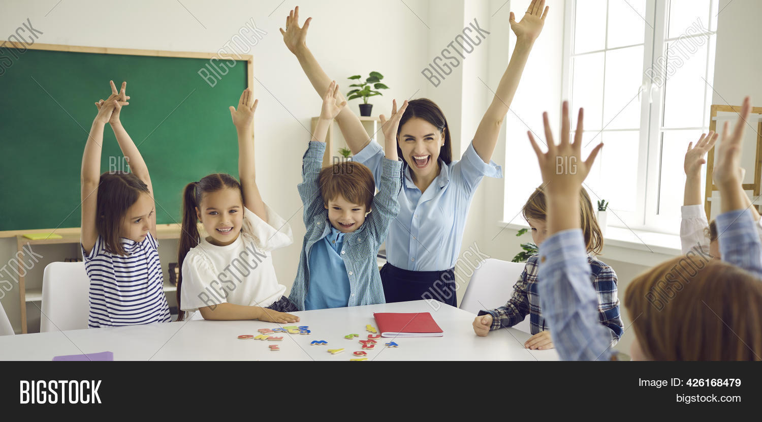 Happy School Teacher Image & Photo (Free Trial) | Bigstock