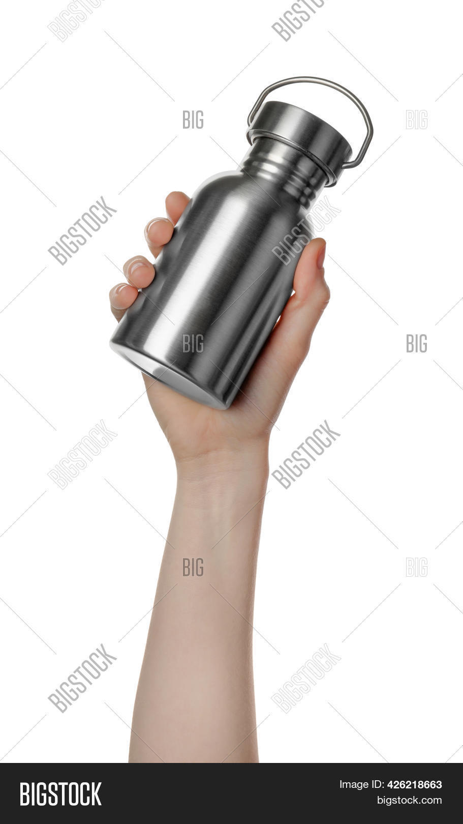 Woman Holding Metal Image & Photo (Free Trial) | Bigstock