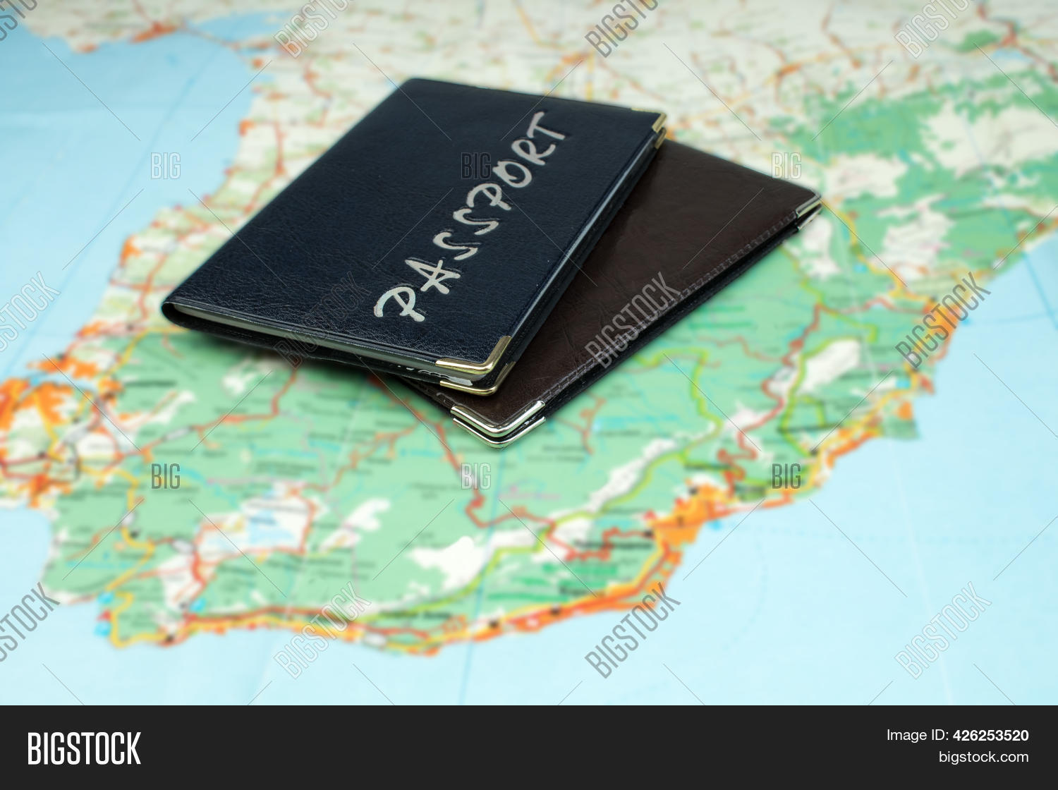 Two Passports On World Image & Photo (Free Trial) | Bigstock