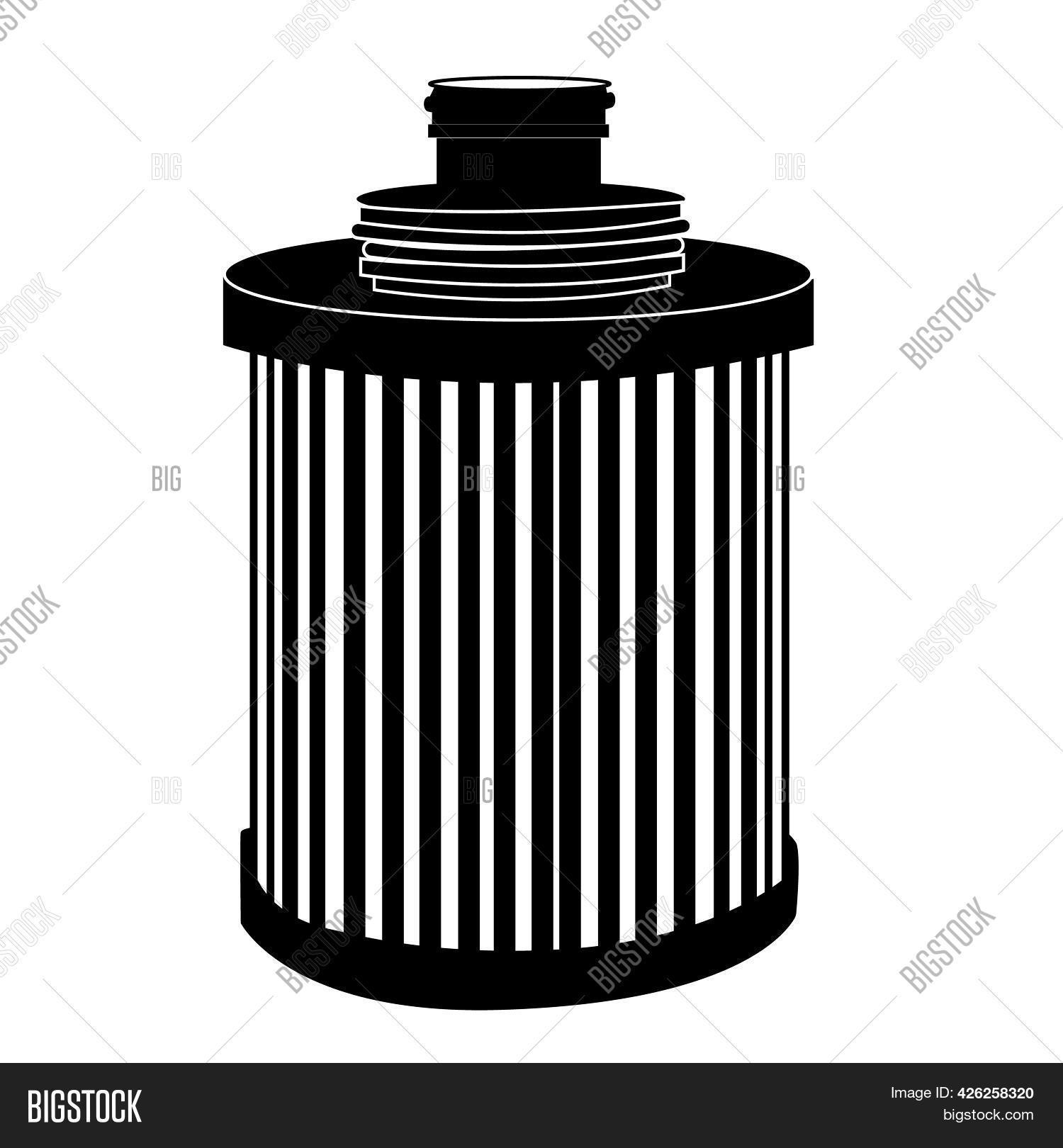 Car Oil Filter Icon On Image & Photo (Free Trial) | Bigstock