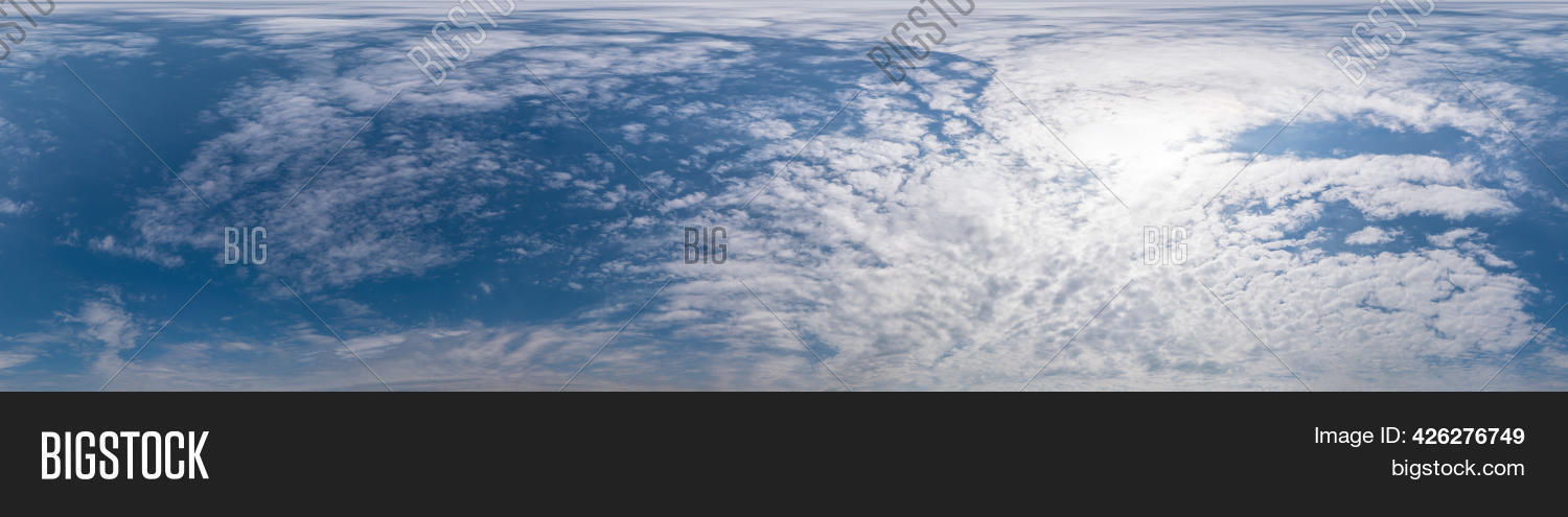 Blue Sky Panorama Image & Photo (Free Trial) | Bigstock