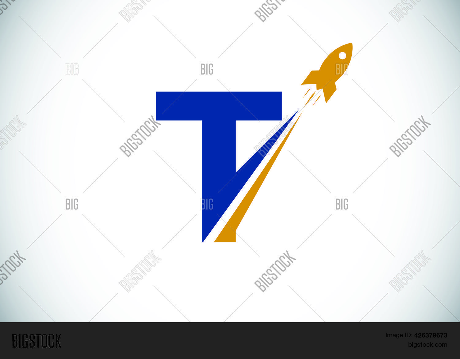 Initial T Monogram Vector & Photo (Free Trial) | Bigstock