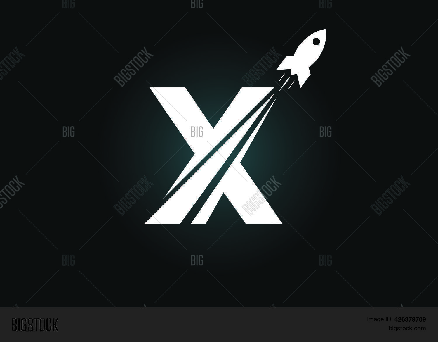 Initial X Monogram Vector & Photo (Free Trial) | Bigstock