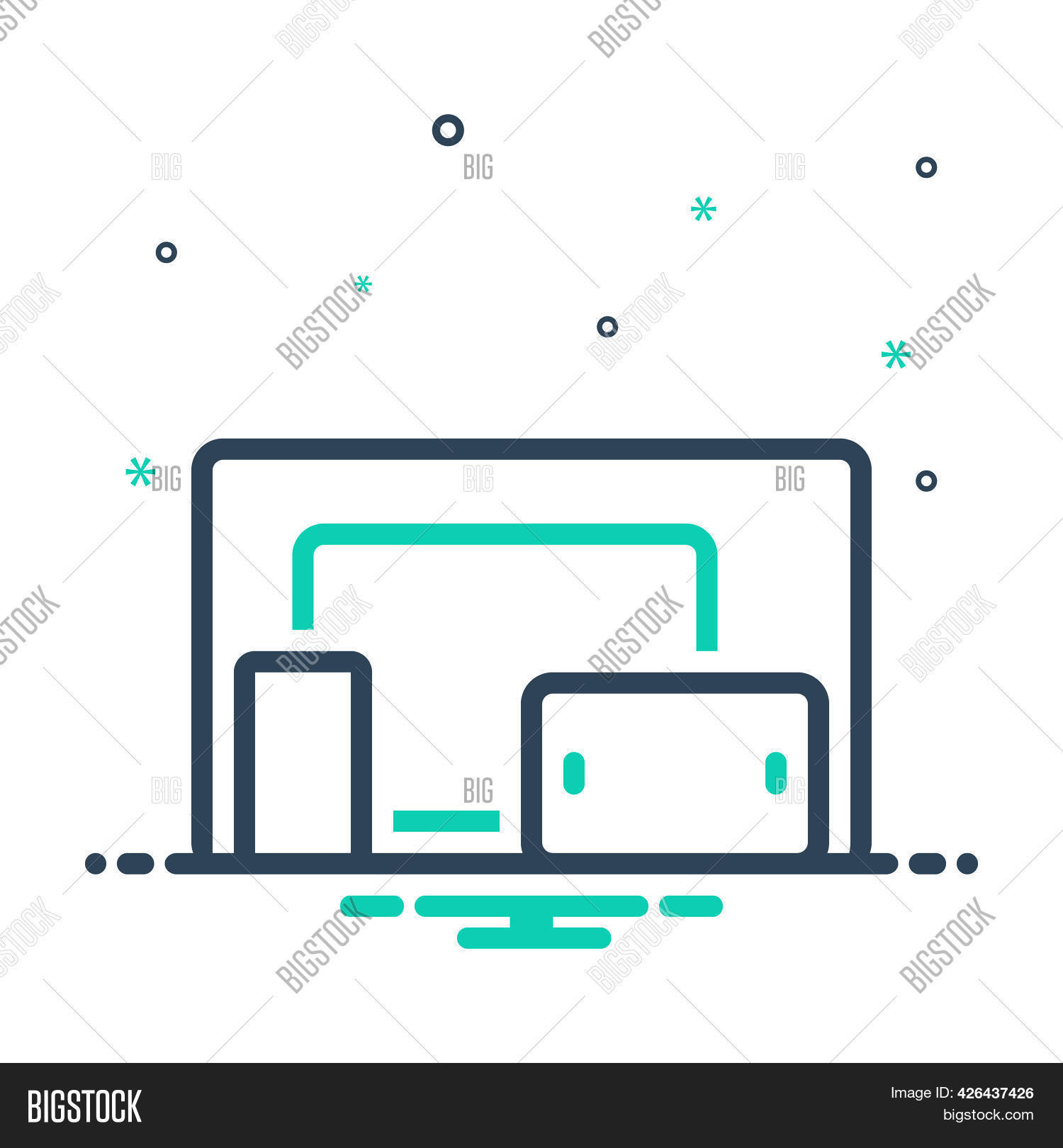 Mix Icon Multiplatform Image & Photo (Free Trial) | Bigstock