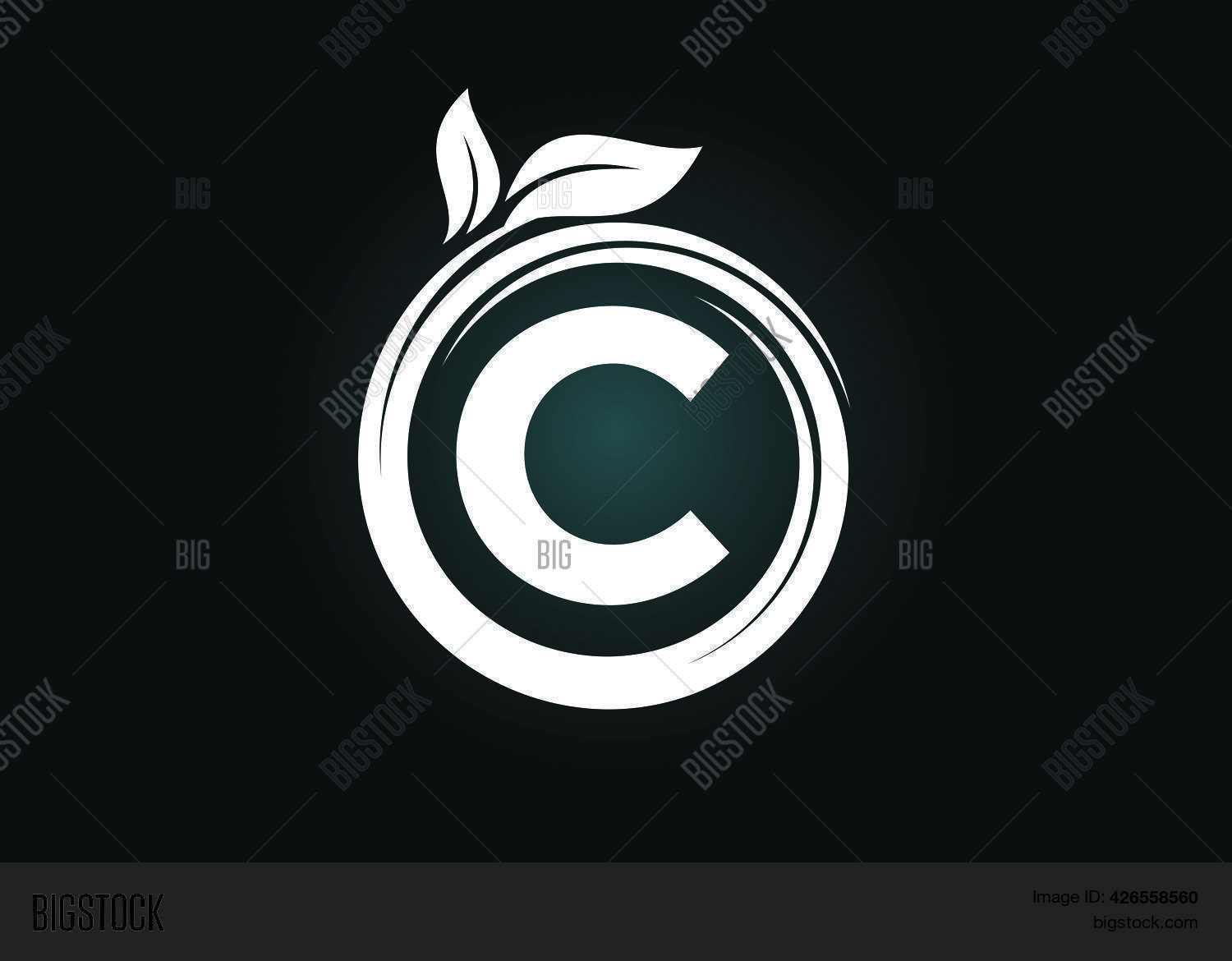 Initial C Monogram Vector & Photo (Free Trial) | Bigstock