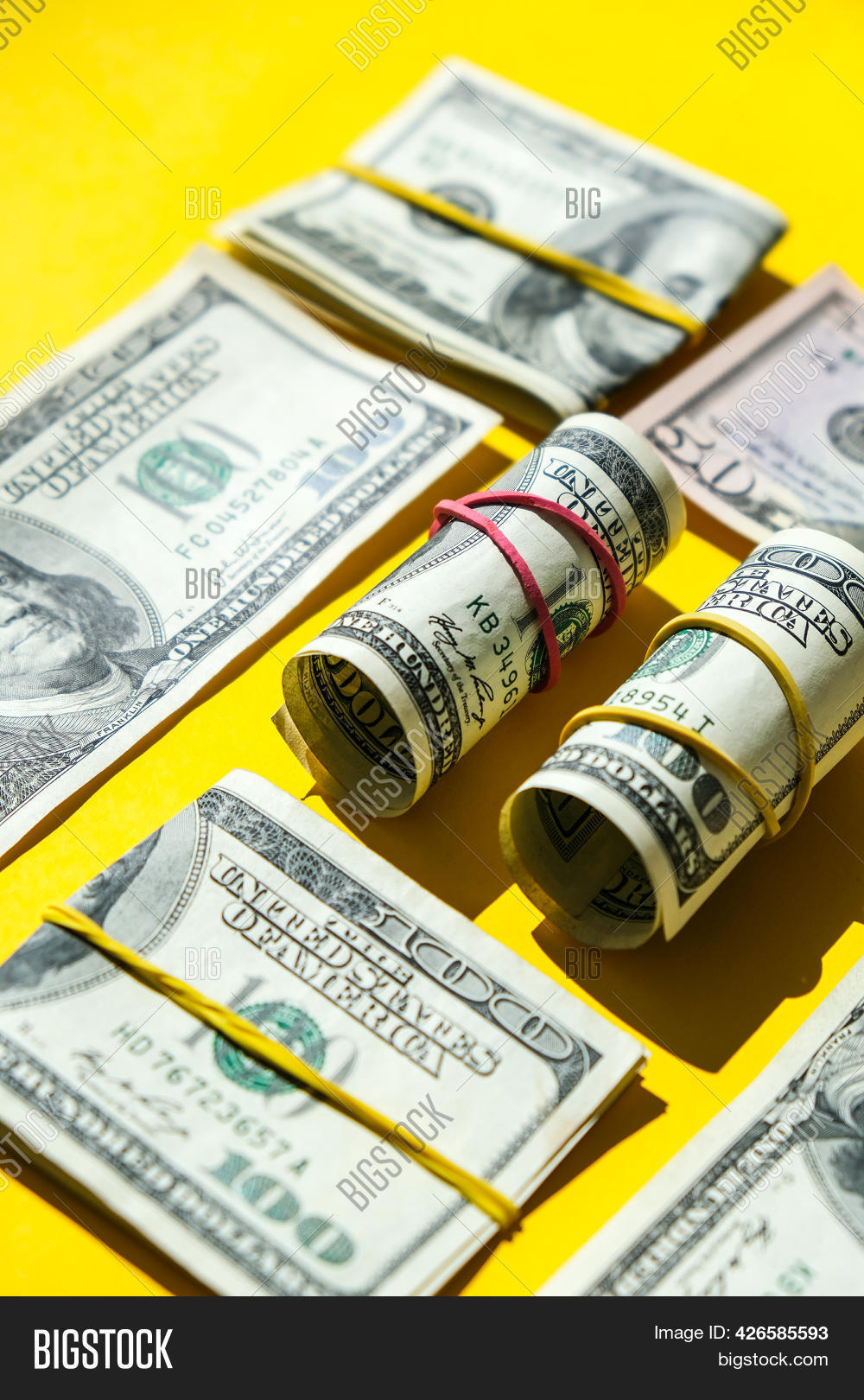 Us Dollars Bundle Image & Photo (Free Trial) | Bigstock