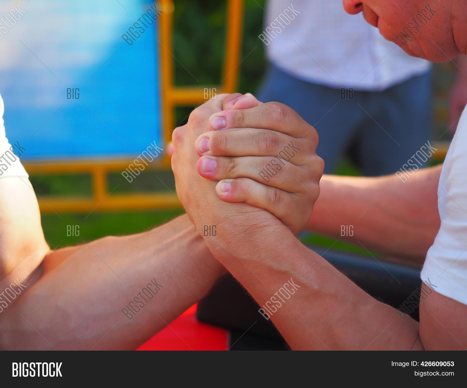 Men Fighting Arm Image & Photo (Free Trial) | Bigstock