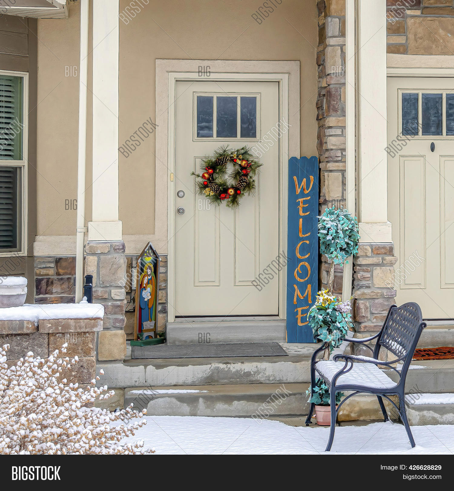 Square Glass Paned Image & Photo (Free Trial) | Bigstock