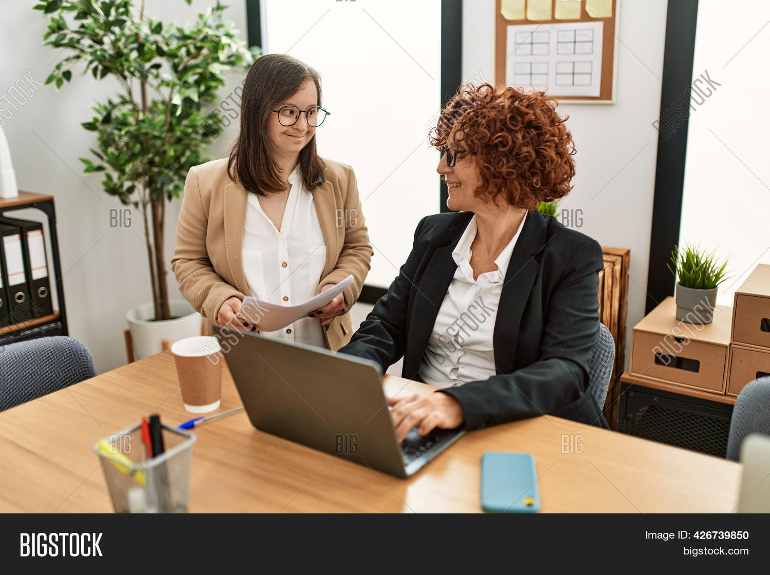 Group Two Women Image & Photo (Free Trial) | Bigstock