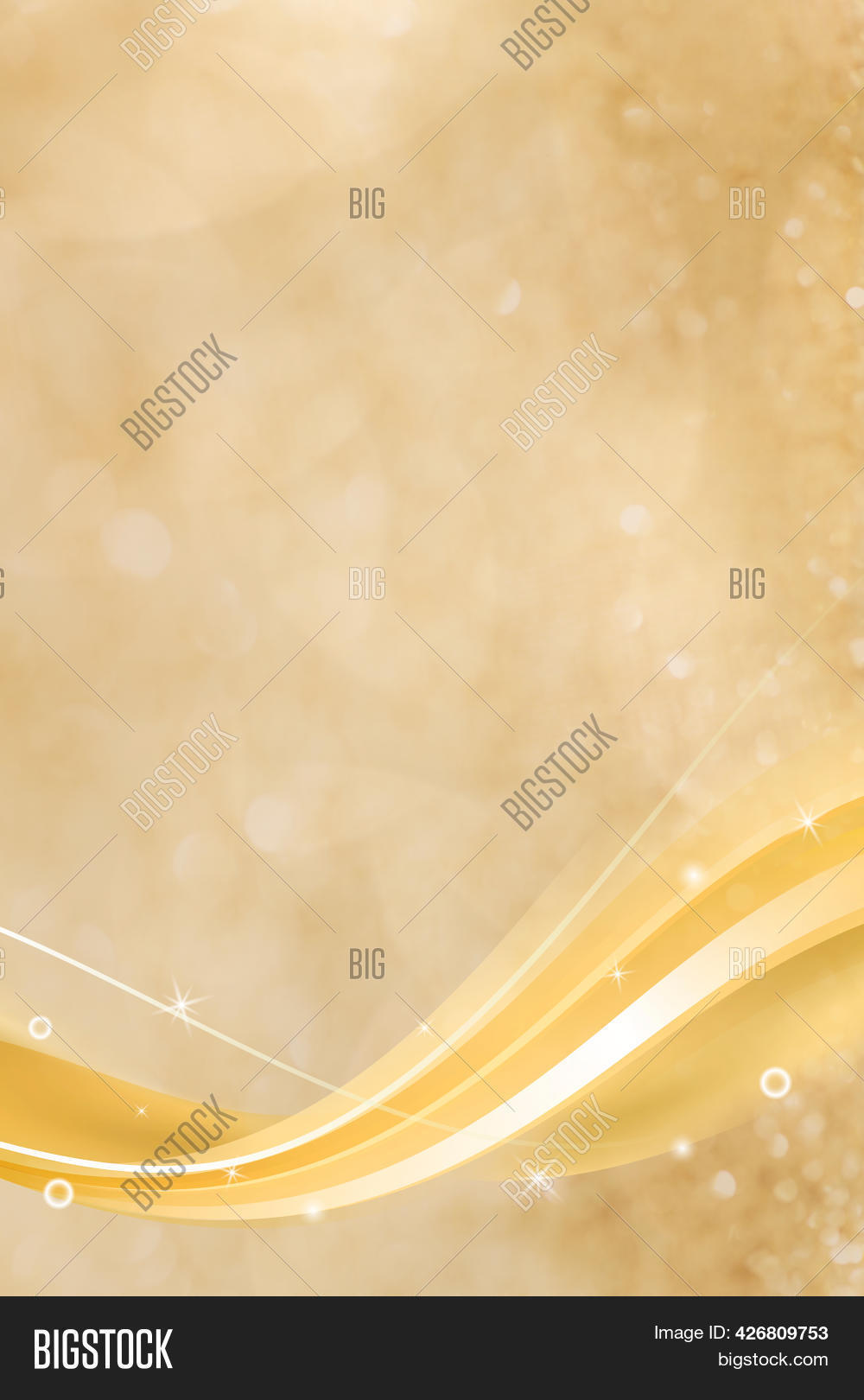 Gold Curve Frame Image & Photo (Free Trial) | Bigstock