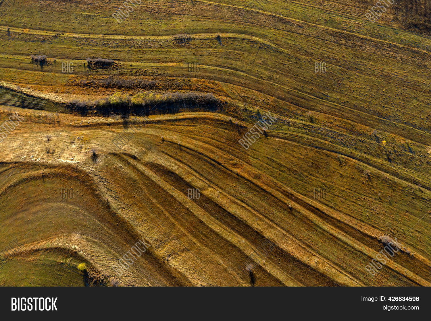 Aerial View Terraced Image & Photo (Free Trial) | Bigstock