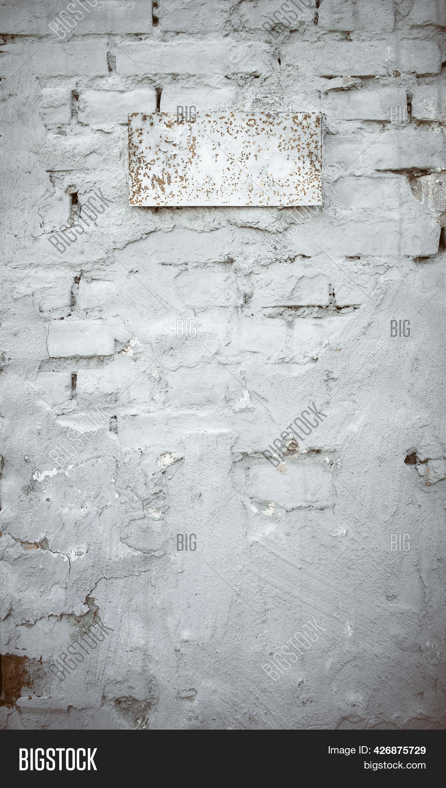 Old Brick Plaster Wall Image & Photo (Free Trial) | Bigstock