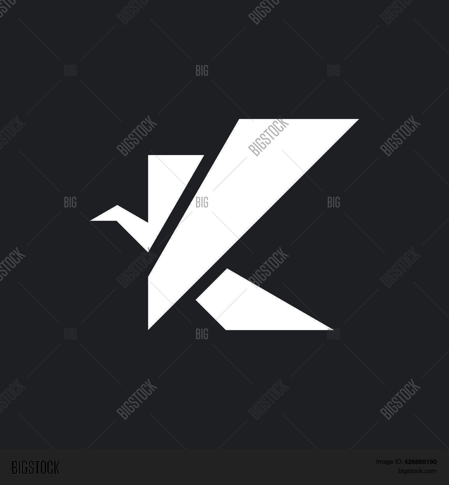 Abstract Letter K Vector & Photo (Free Trial) | Bigstock