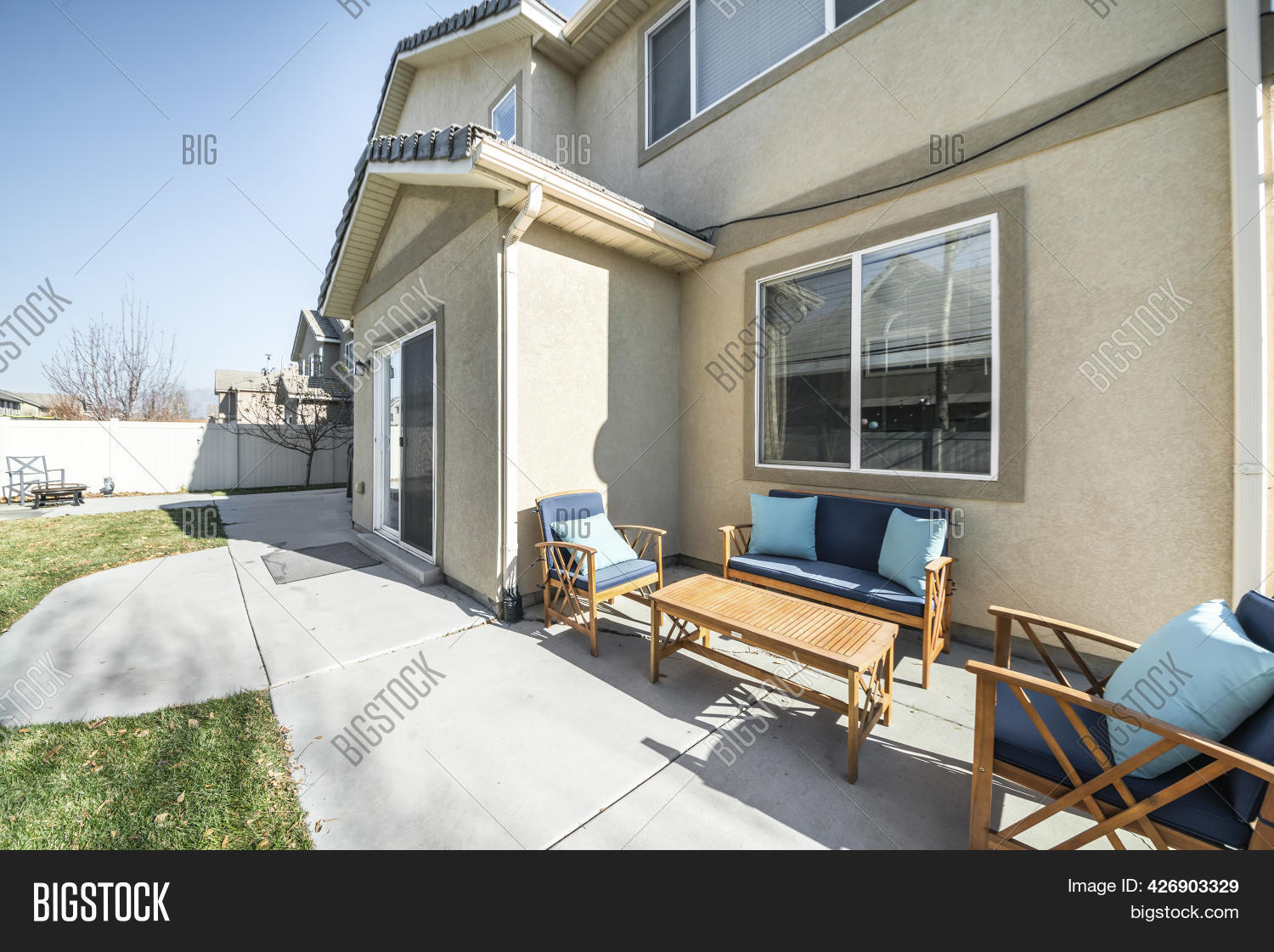 Patio Outside Two- Image & Photo (Free Trial) | Bigstock