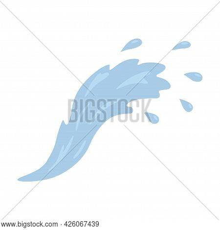 Blue Wave Water Spray Vector & Photo (Free Trial) | Bigstock