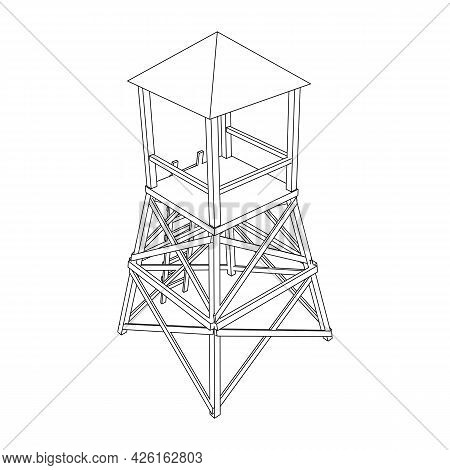 Watchtower Vector & Photo (Free Trial) | Bigstock