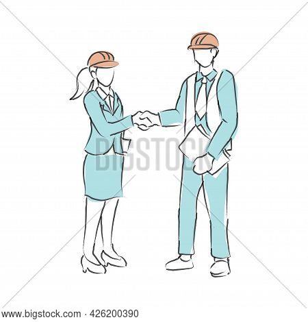 Abstract Line Drawing Vector & Photo (Free Trial) | Bigstock