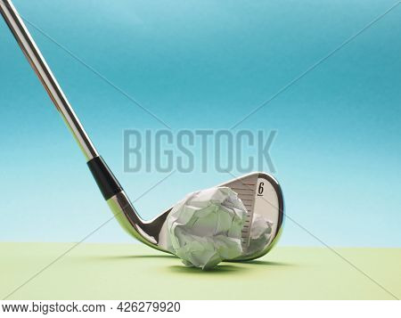 Golf Club Crumpled Image & Photo (Free Trial) | Bigstock