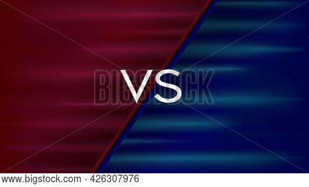 Red Vs Blue Battle Vector & Photo (Free Trial) | Bigstock