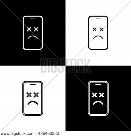 Set Dead Mobile Icon Vector & Photo (Free Trial) | Bigstock
