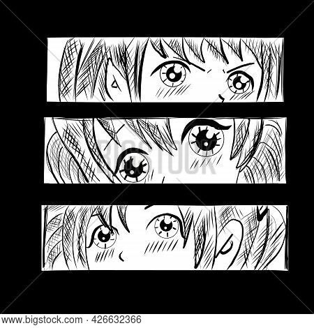 Manga Style. Japanese Vector & Photo (Free Trial) | Bigstock