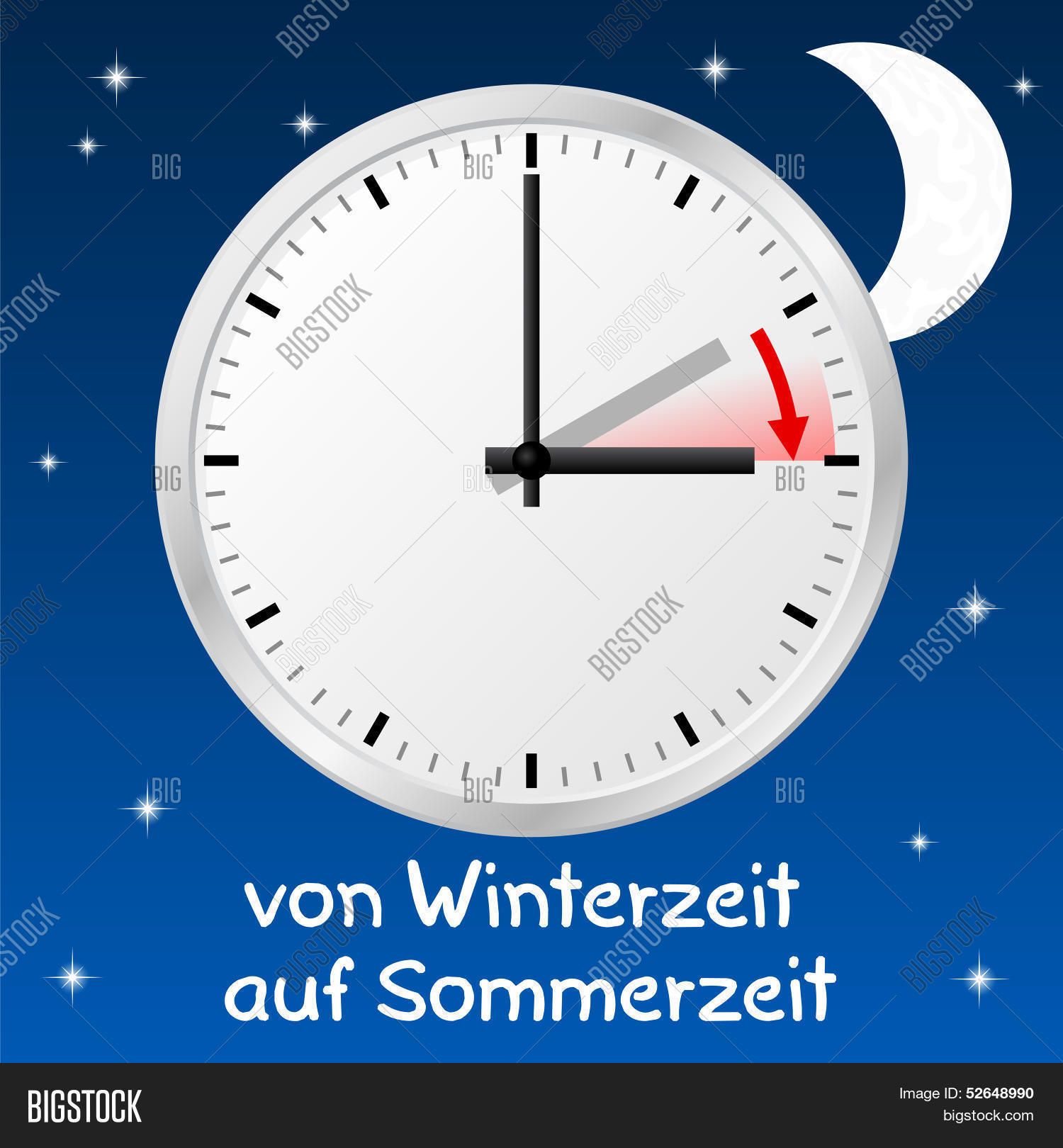 Time Change Daylight Vector & Photo (Free Trial) | Bigstock