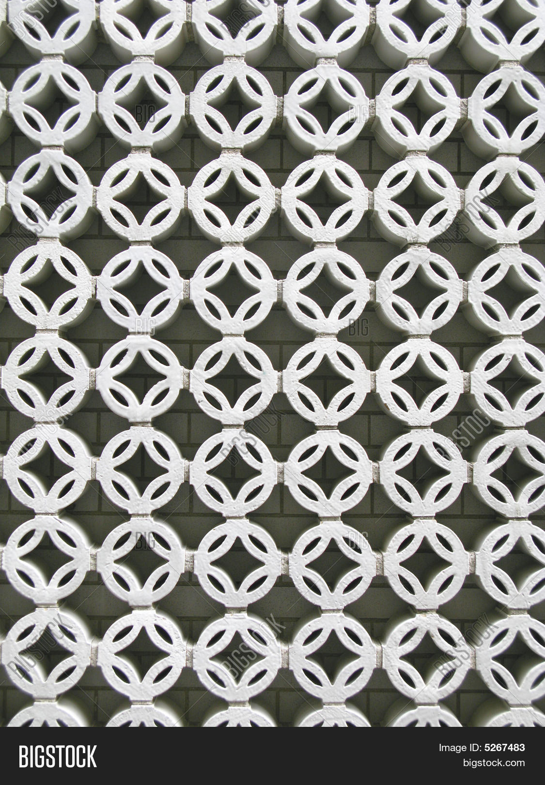 White Circular Lattice Image & Photo (Free Trial) | Bigstock