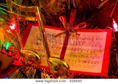 Christmas Music Notes Background Images, Illustrations & Vectors (Free ...