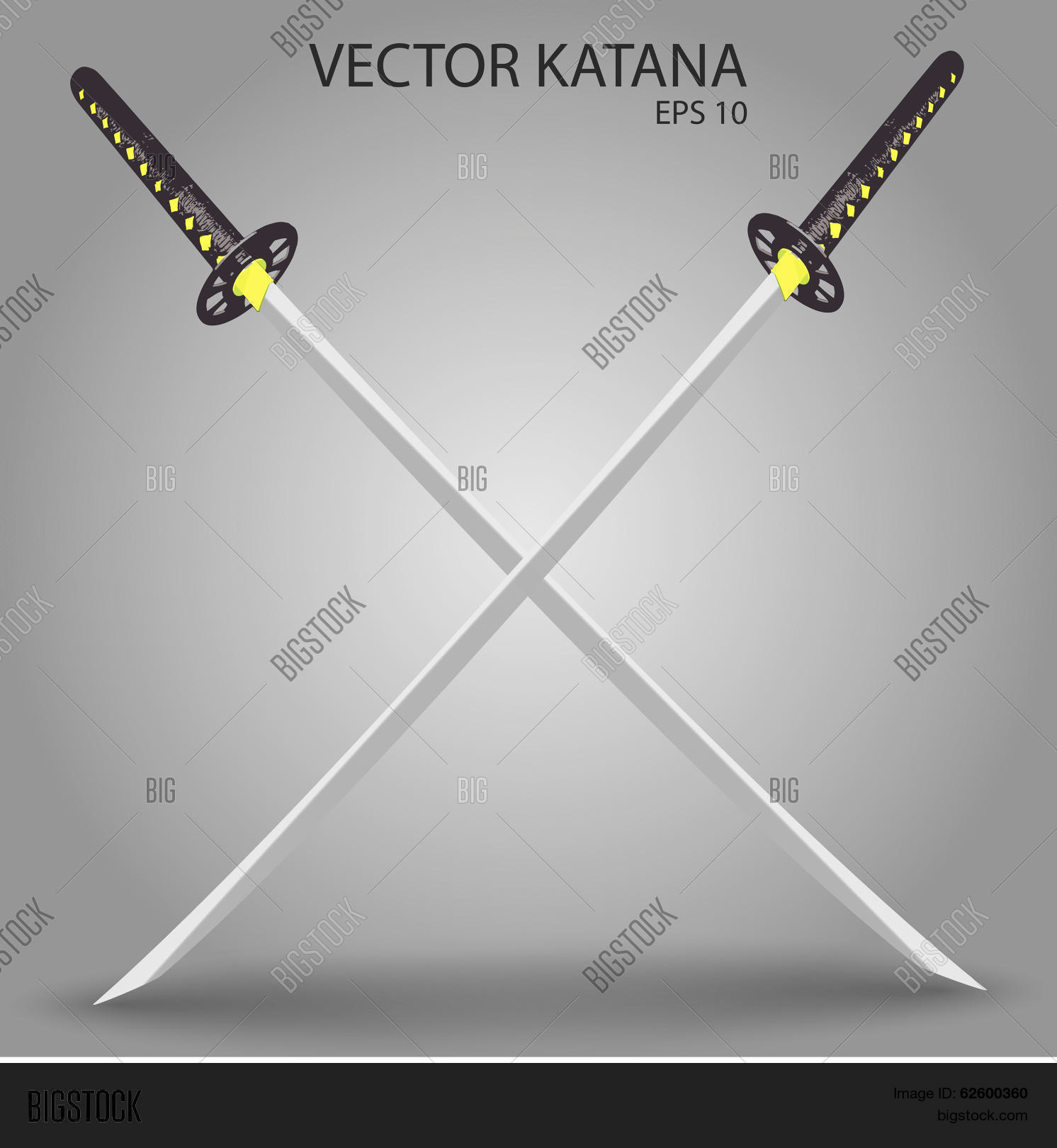 Vector Katana Sword Vector & Photo (Free Trial) | Bigstock