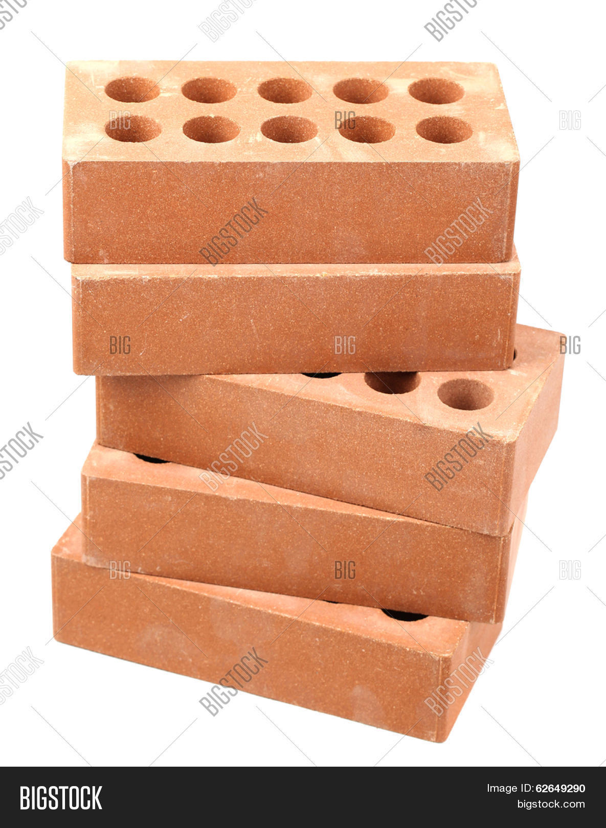 New Bricks, Isolated Image & Photo (Free Trial) | Bigstock