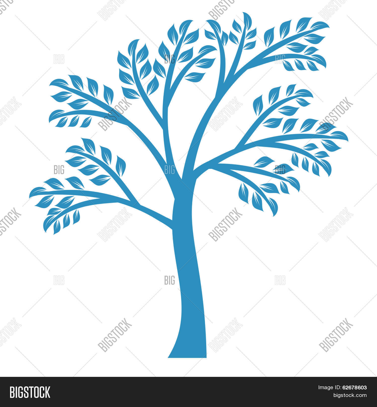 Art Tree Silhouette Vector And Photo Free Trial Bigstock