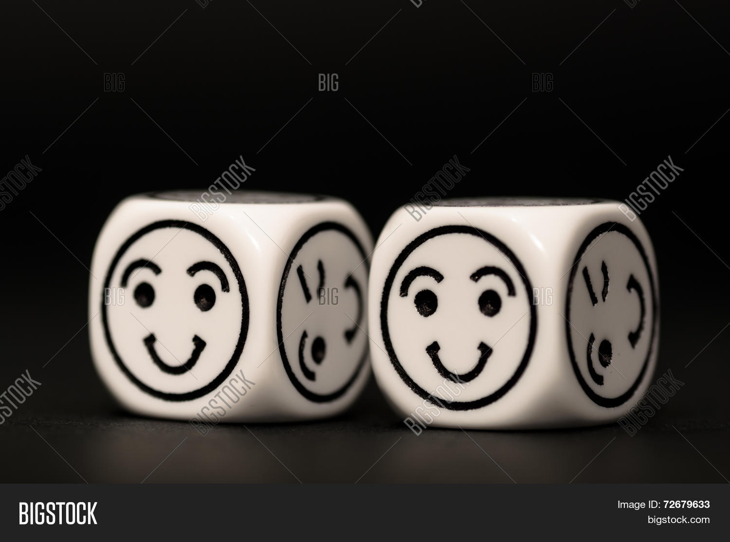 Emoticon Dice Happy Image & Photo (Free Trial) | Bigstock