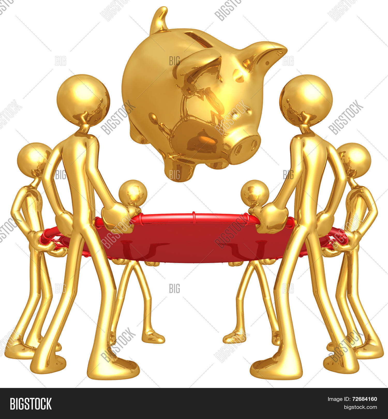 Gold Guys Holding Image & Photo (Free Trial) | Bigstock