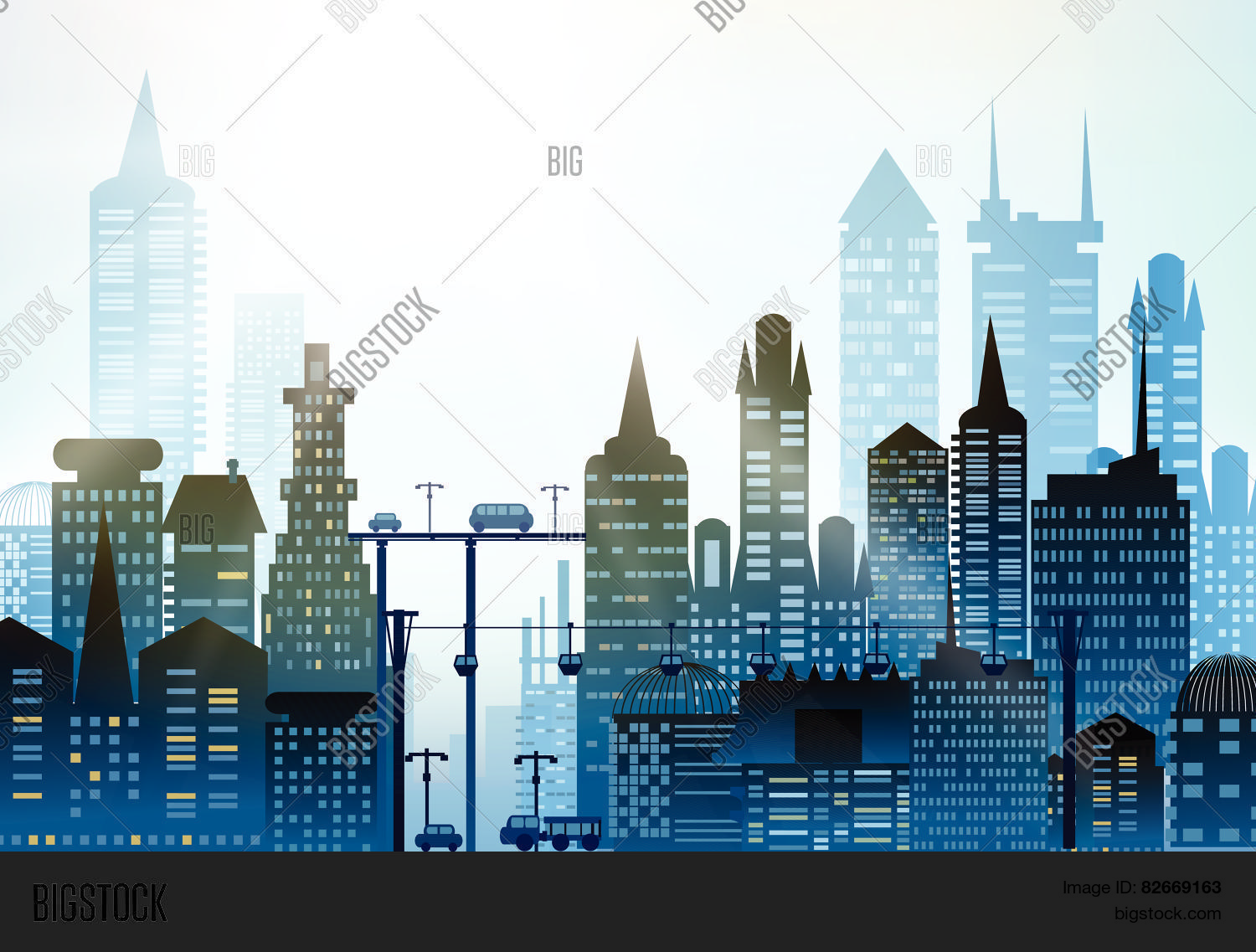 City Roads Motorways Vector & Photo (Free Trial) | Bigstock