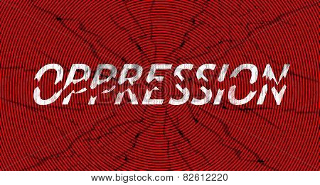 Word Oppression Broken Image & Photo (Free Trial) | Bigstock