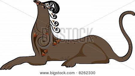 Stylized Lion Vector & Photo (Free Trial) | Bigstock