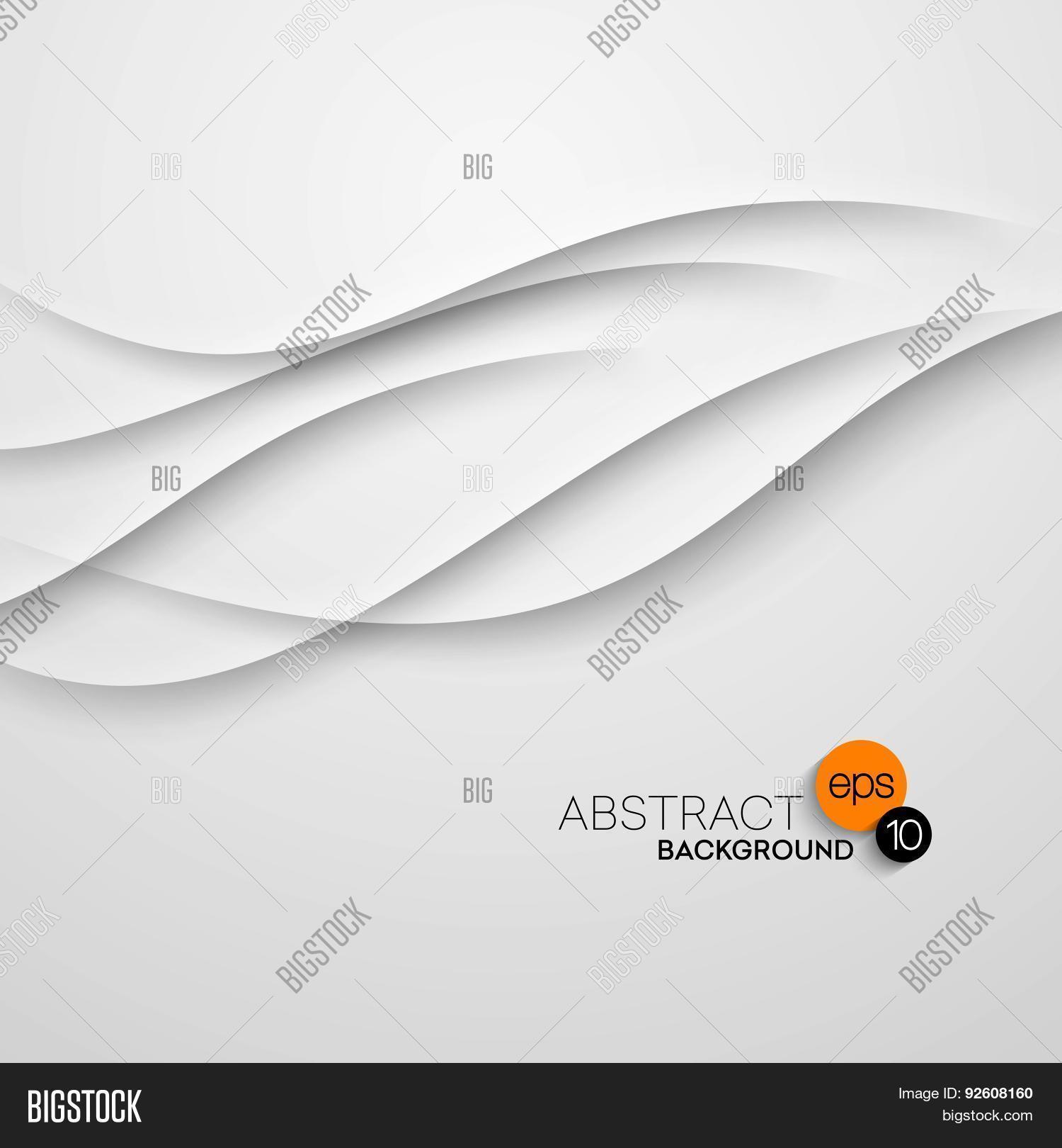 Abstract Wave White Vector & Photo (Free Trial) | Bigstock