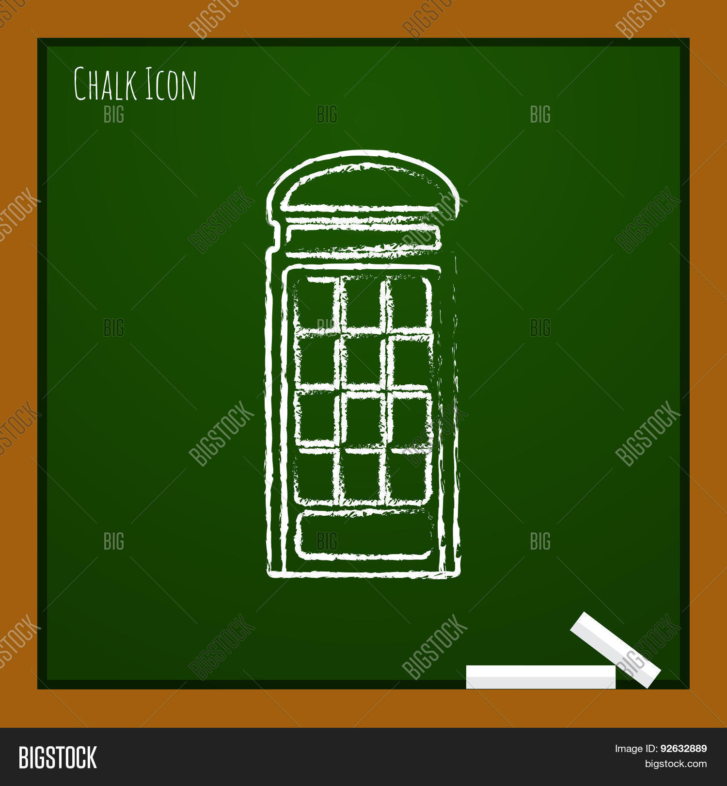 Vector Telephone Box Vector & Photo (Free Trial) | Bigstock
