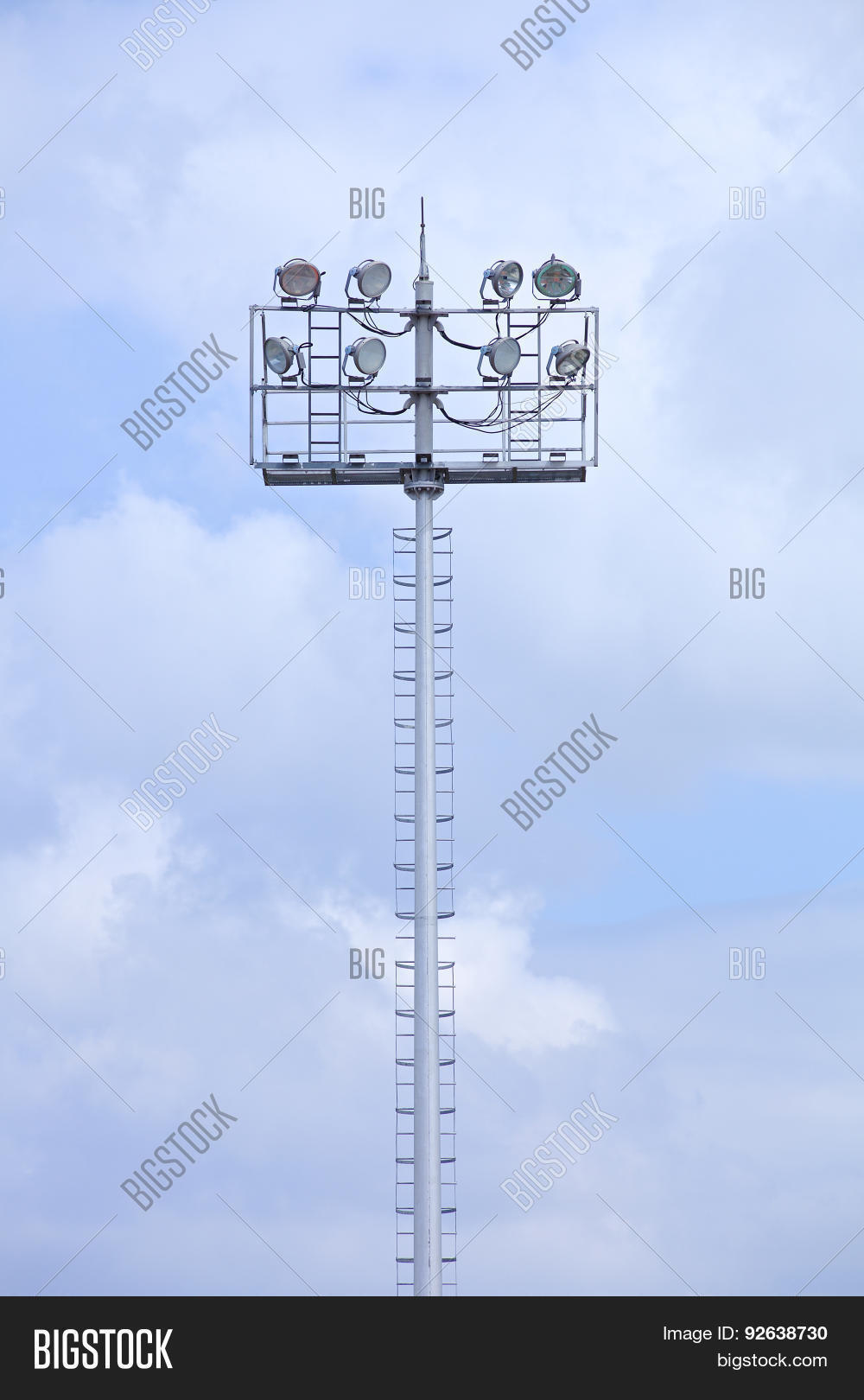 Spotlight Pole Space Image & Photo (Free Trial) | Bigstock
